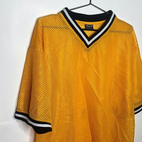 Vintage | Shirts | Yellow Breeze Bignd Soccer Sports Jersey | Poshmark